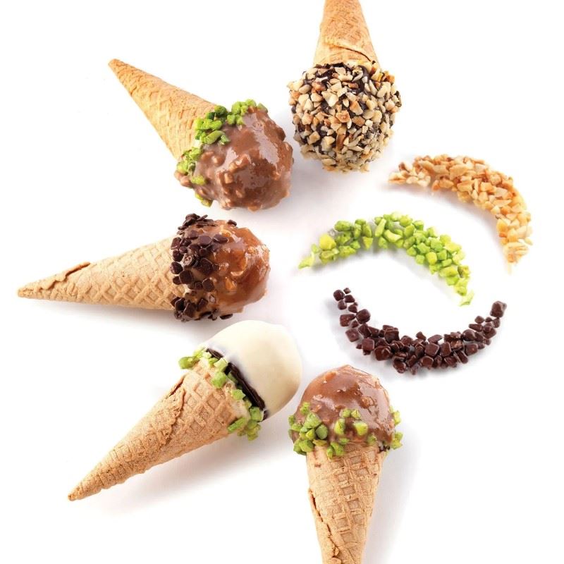 Molde Silicona 26 Mini Semi Esferas Kono - D 30Mm H 22Mm